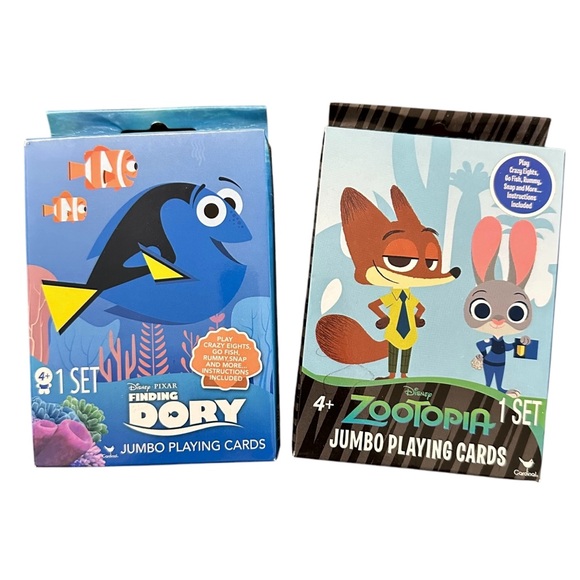 Disney | Toys | Disney Pixar Finding Dory And Zootopia Jumbo Playing ...